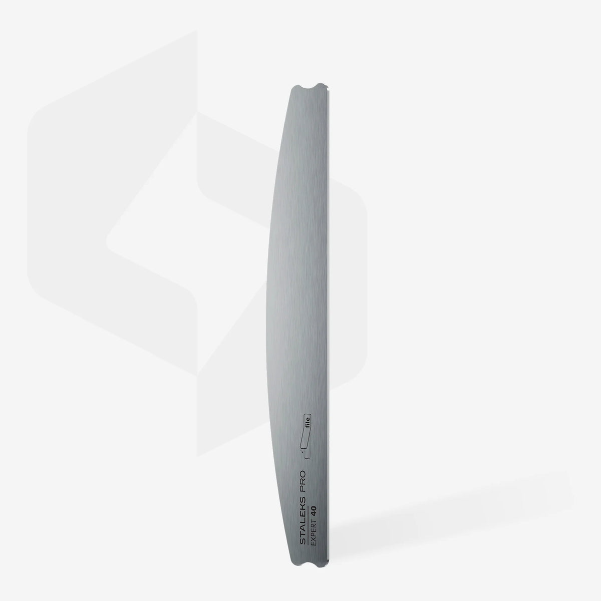 Crescent metal base for nail file | EXPERT 40 – Hey Beautiful
