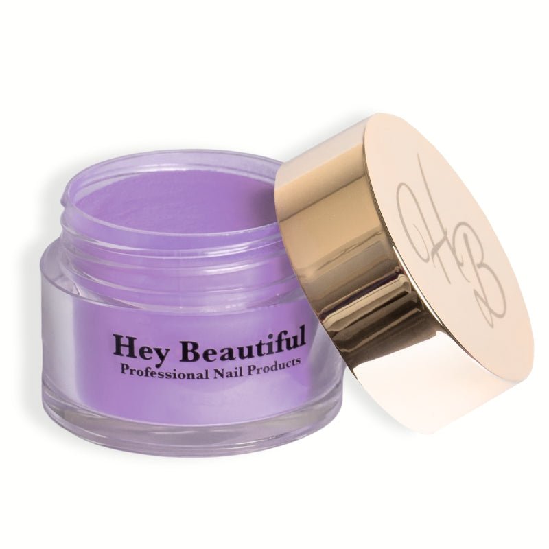 Ana Acrylic Powder - Beautiful Purple | Hey Beautiful Nail Supplies